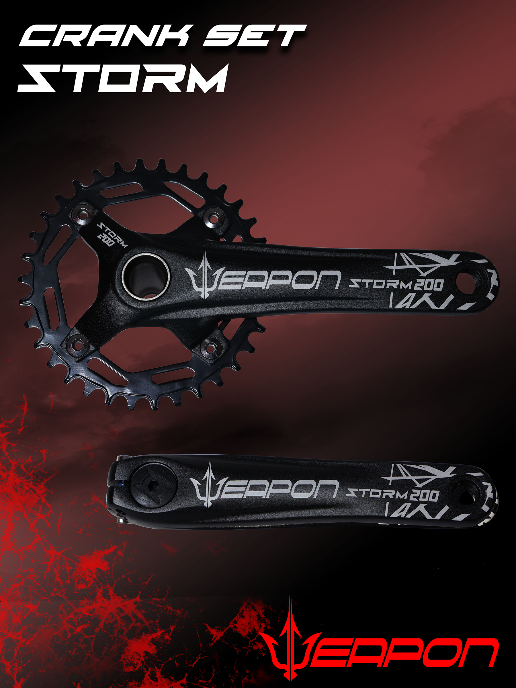 Storm 200 Crank – Weapon Bike
