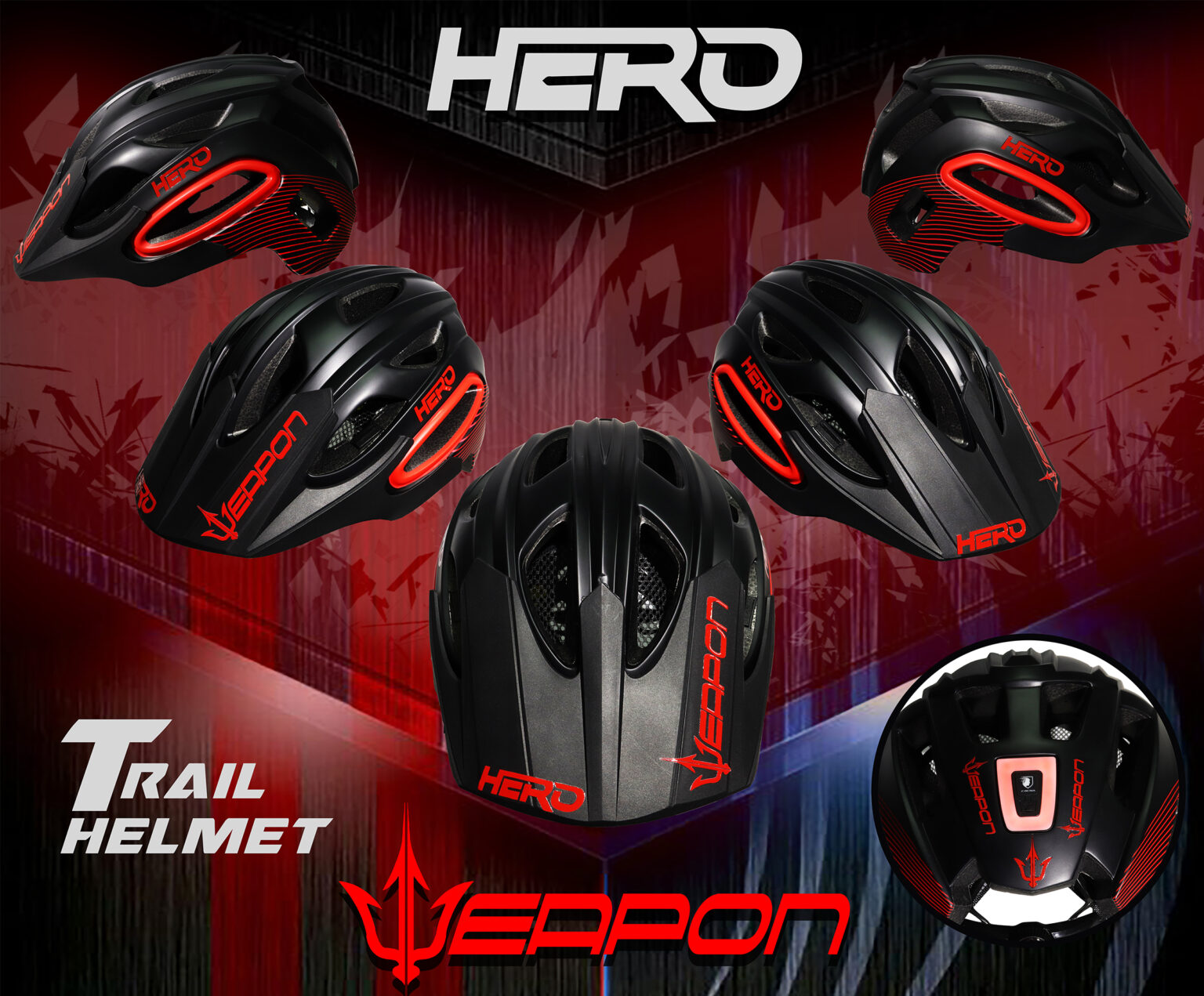 Hero Helmet – Weapon Bike