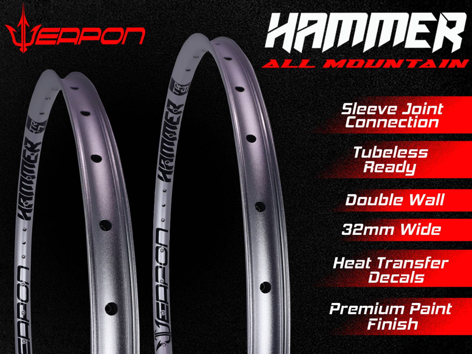 Hammer Rim TR7 – Weapon Bike