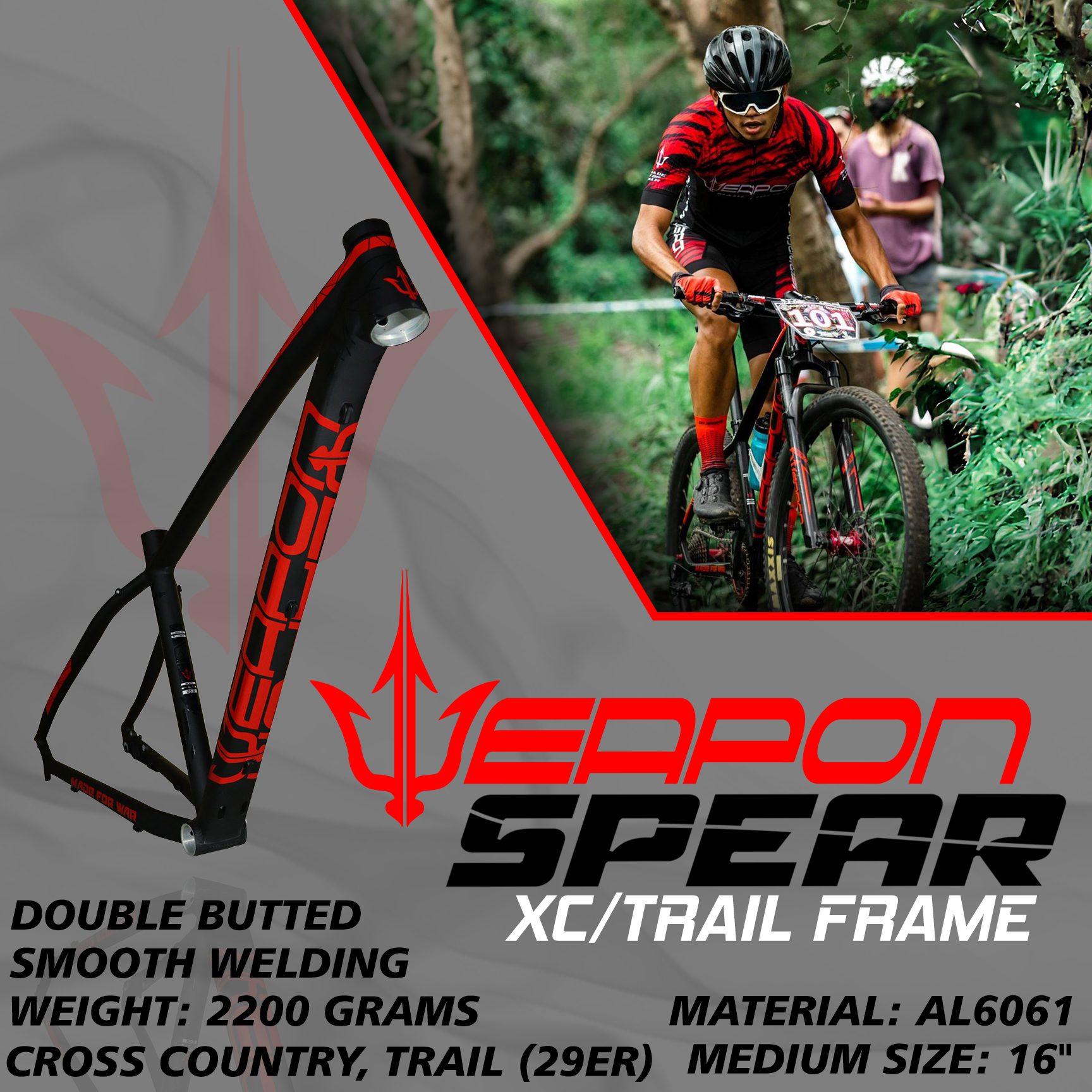 Spear Frame – Weapon Bike